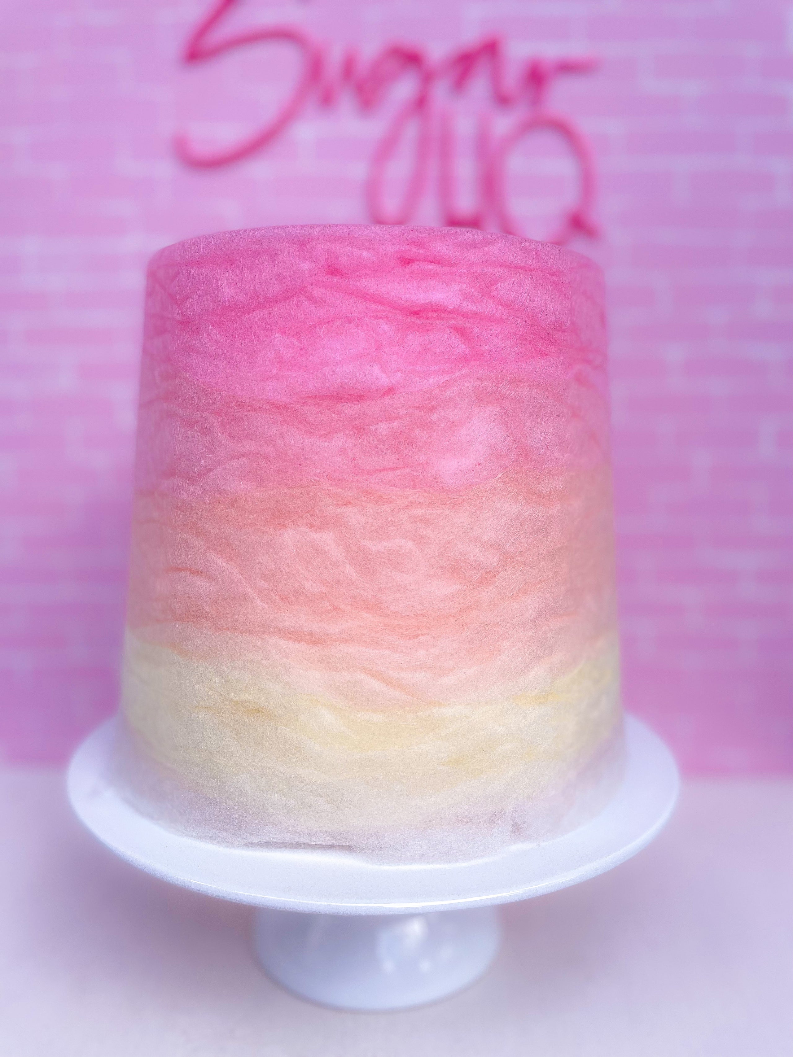 FAIRY FLOSS CAKE SUNSET (postage is for one cake only) | Sugar HQ