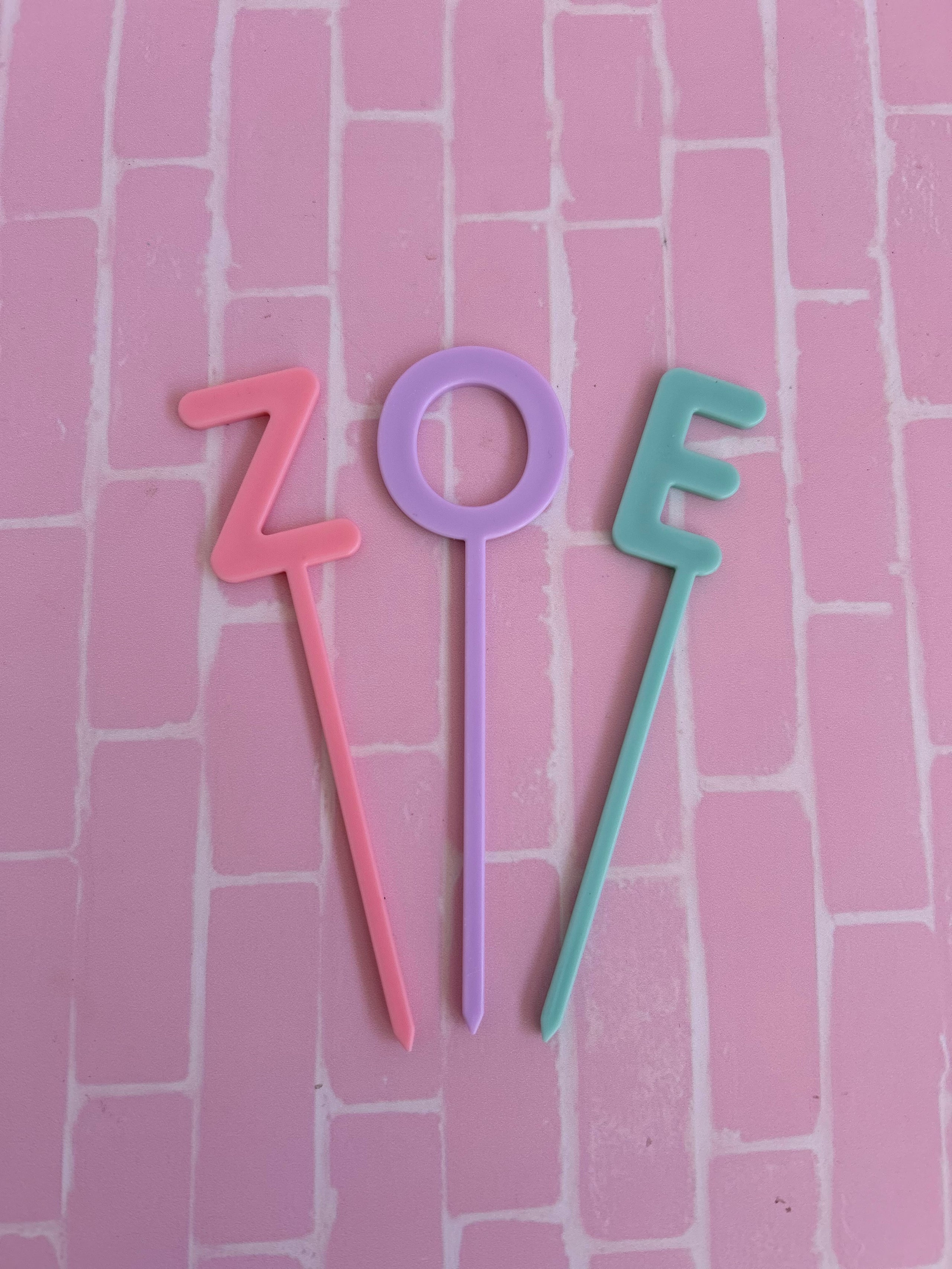 Zoe cake topper | Sugar HQ